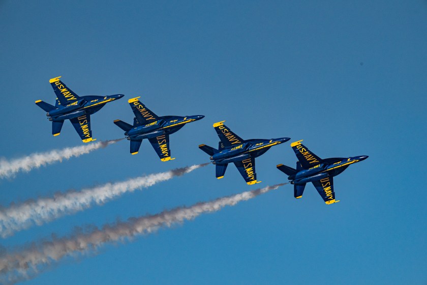 Thunder in the Desert: Blue Angels Winter Training in El Centro ...
