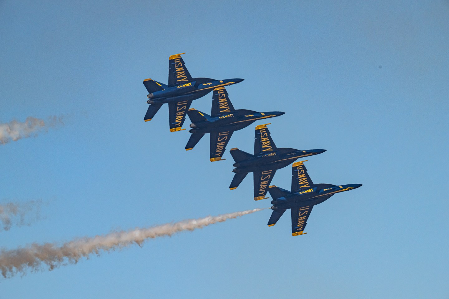 Thunder in the Desert: Blue Angels Winter Training in El Centro ...